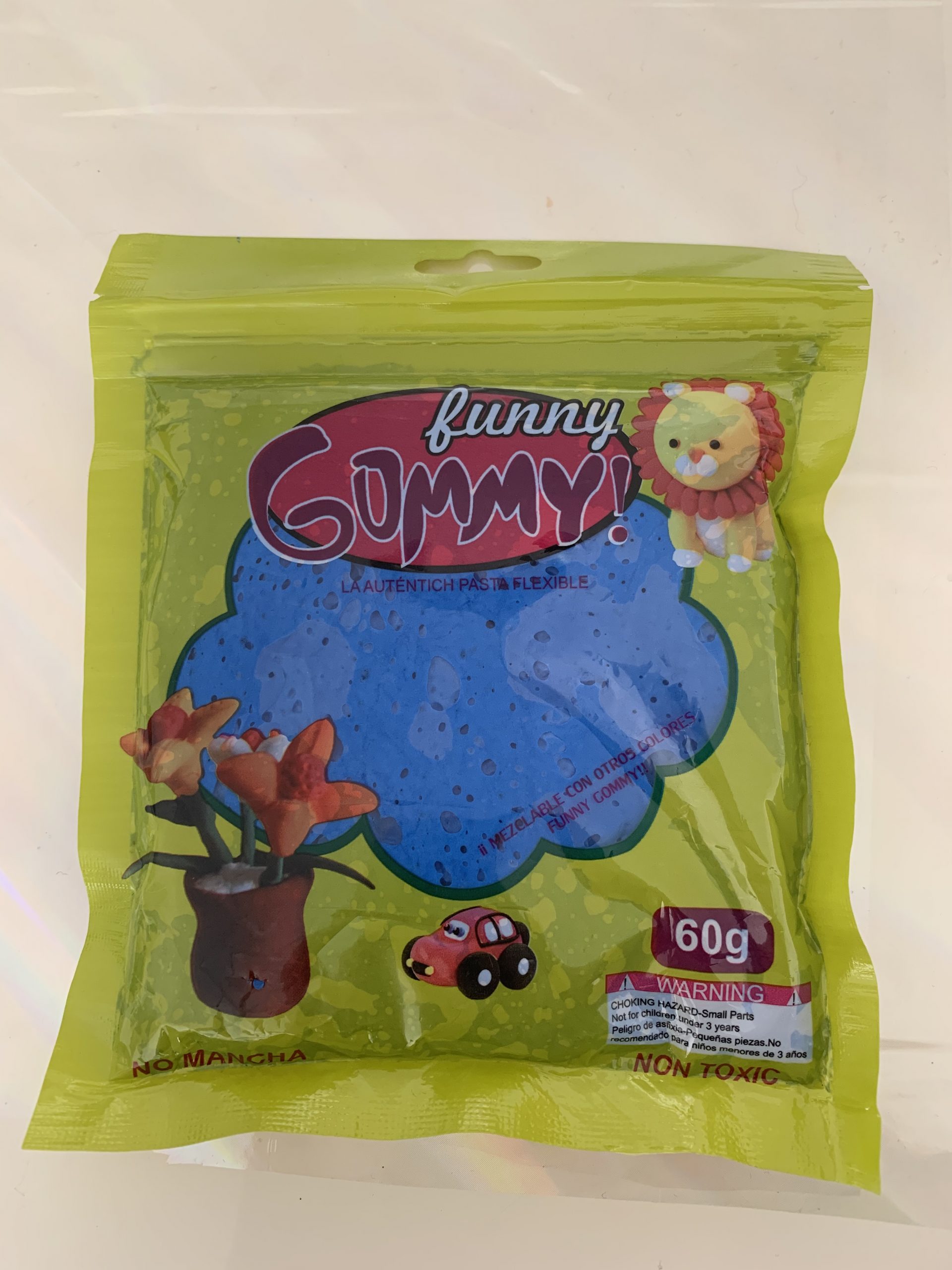 Funny Gummy, 60 gr. dunkelblau – Fragolina's Dolce Vita